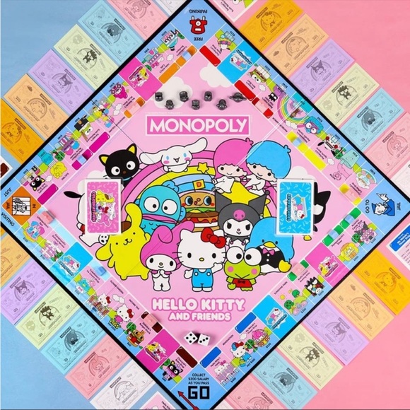 Hello Kitty | Toys | Monopoly Hello Kitty And Friends Sealed | Poshmark